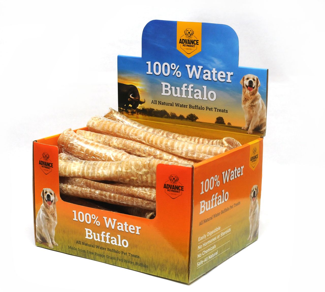Buffalo Trachea Dog Chew – 12" All-Natural Treat | Grass-Fed, Free-Ran ...